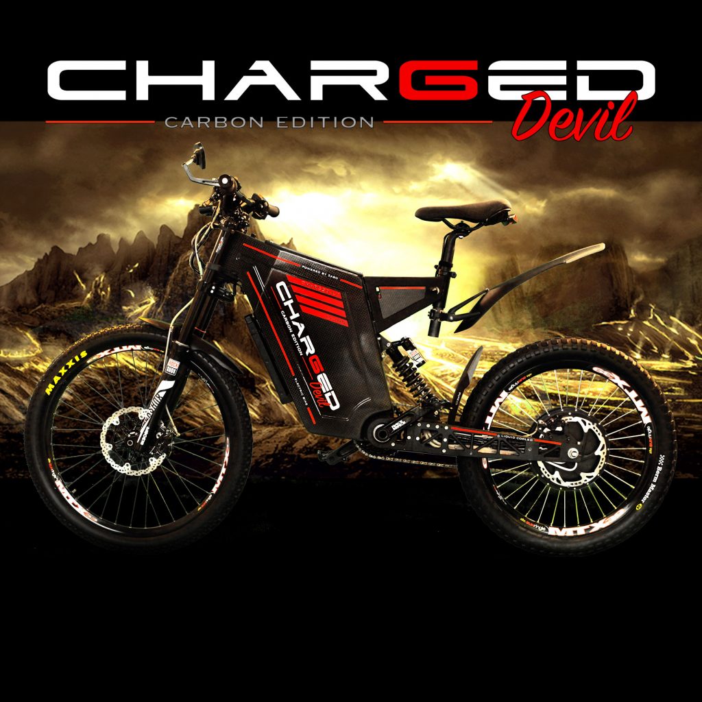 CHARGED Devil Electric Bike “Carbon Edition” Zbike – Charged